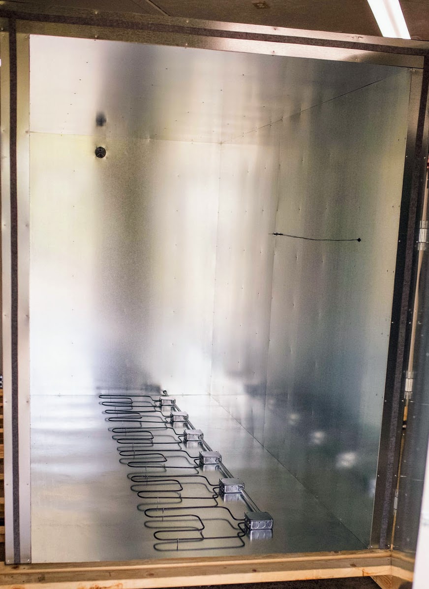 Curing Oven - 5' Wide, 8' Deep, 6' Tall - Cooper Finishing